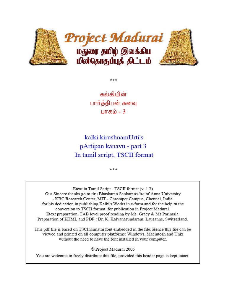 Parthiban_Kanavu_3 | PDF