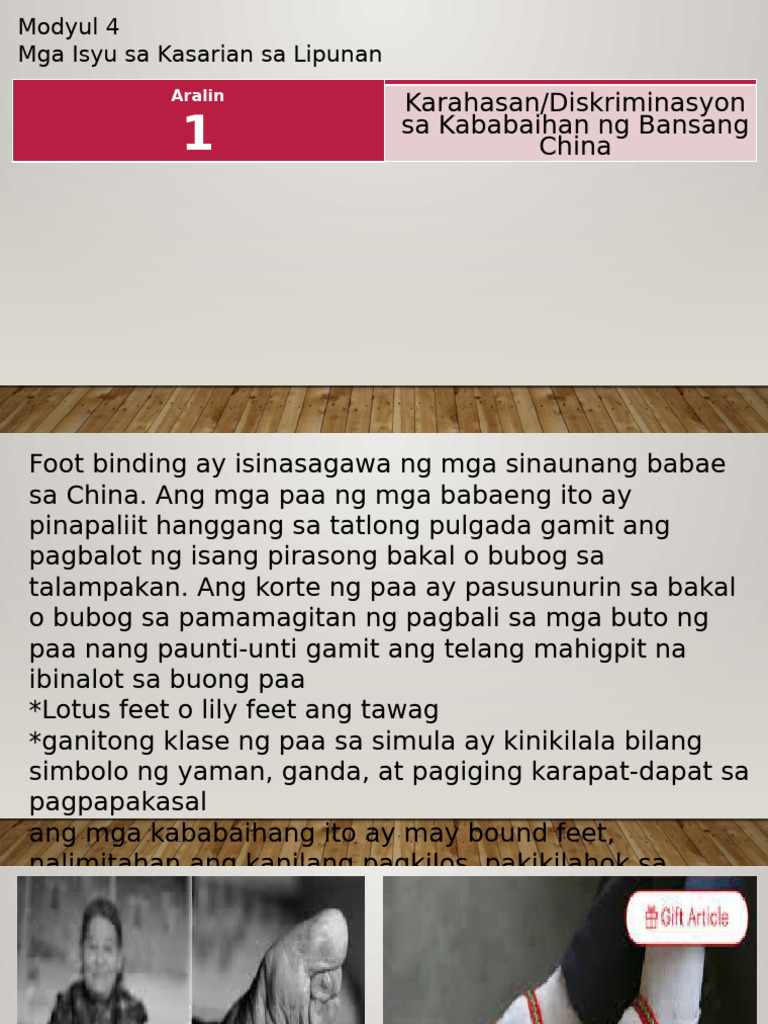 Module 4 Aralin 1 3 | PDF