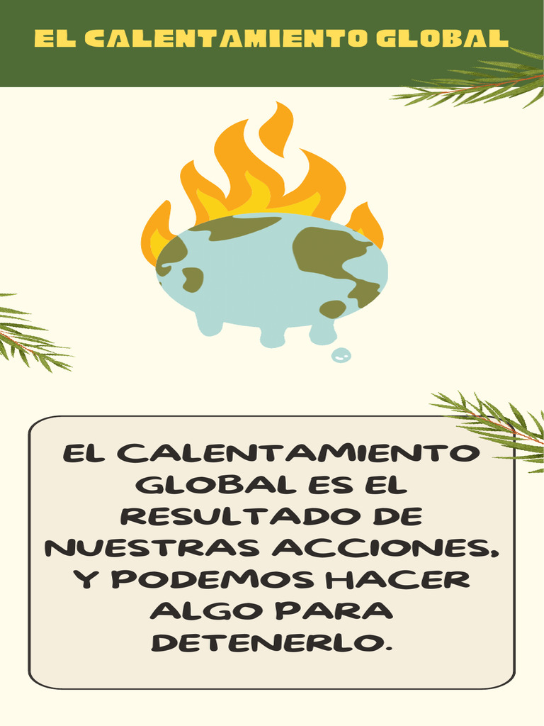 CALENTAMIENTO GLOBAL | PDF | Gases de efecto invernadero | Sustentabilidad