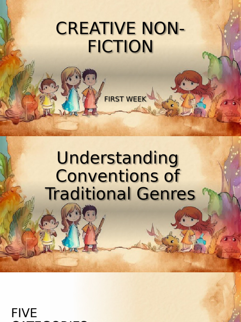 3.1 Creative Non Fiction | PDF | Creative Nonfiction | Poetry