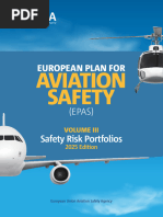 2025 European Aviation Safety Plan | PDF | Risk | Unmanned Aerial Vehicle