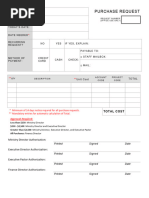 LDS Payment Request Form Template | PDF