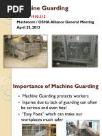 Machine Guarding Safety Standards | PDF | Machines | Safety