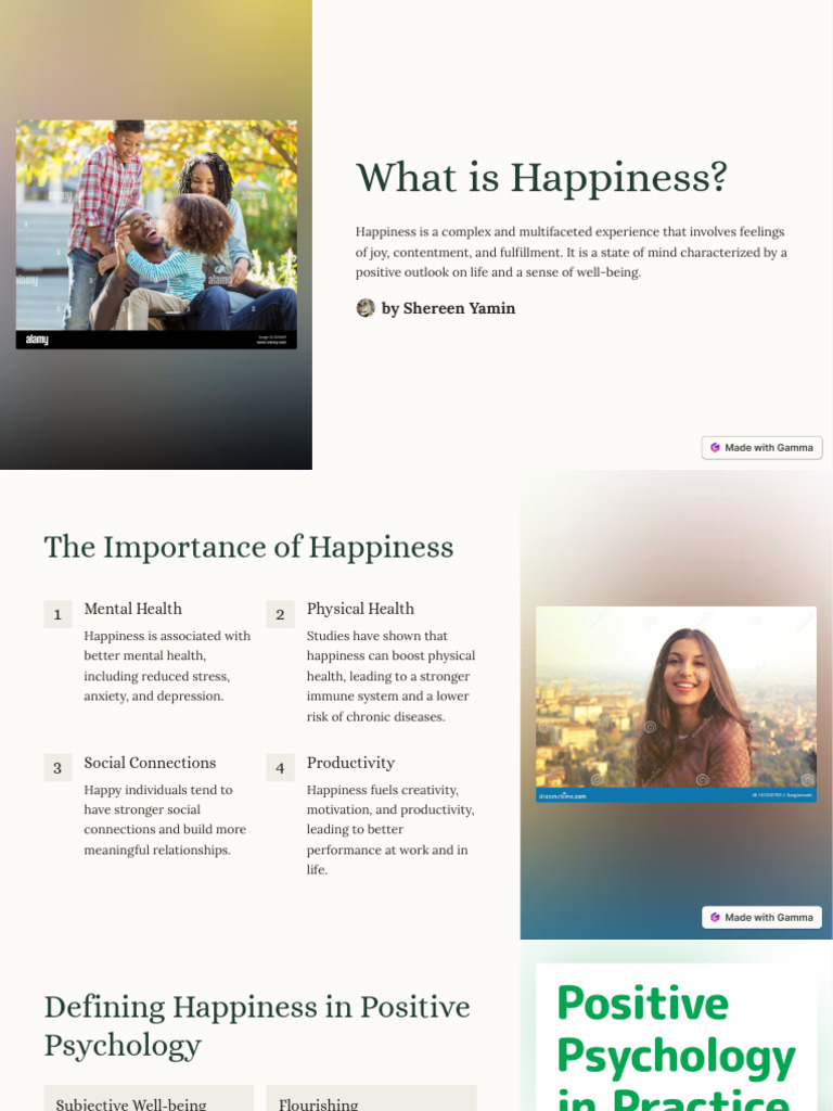 What is Happiness | PDF | Happiness | Well Being