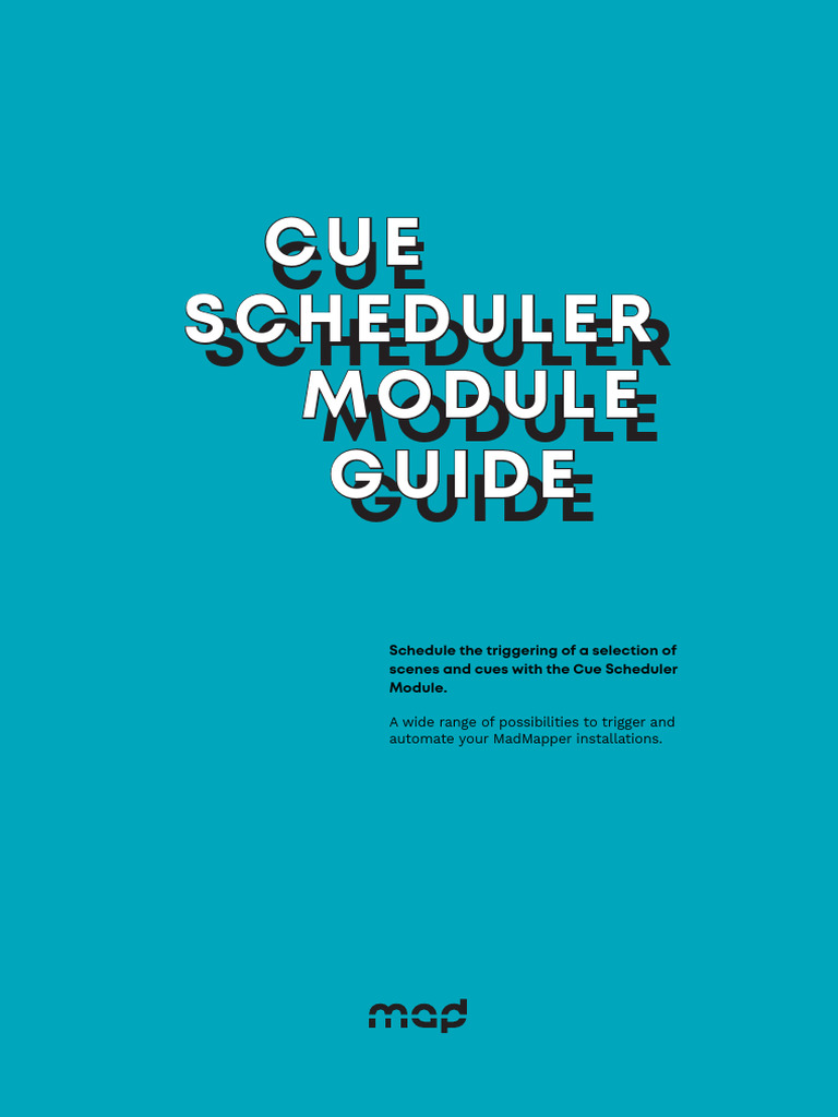 Cue Scheduler Module Guide | PDF | Computing | Computer Programming