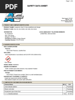 R134a Refrigerant Safety Data Sheet | PDF