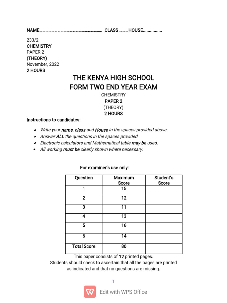 Chem Hw Pdf Chemical Elements Chemistry
