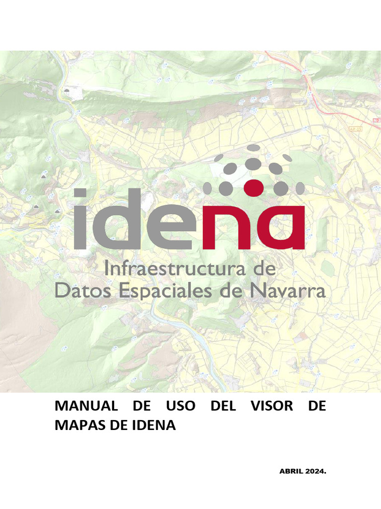 Manual Visor Mapas IDENA 2024 | PDF | Archivo de computadora | Mapa