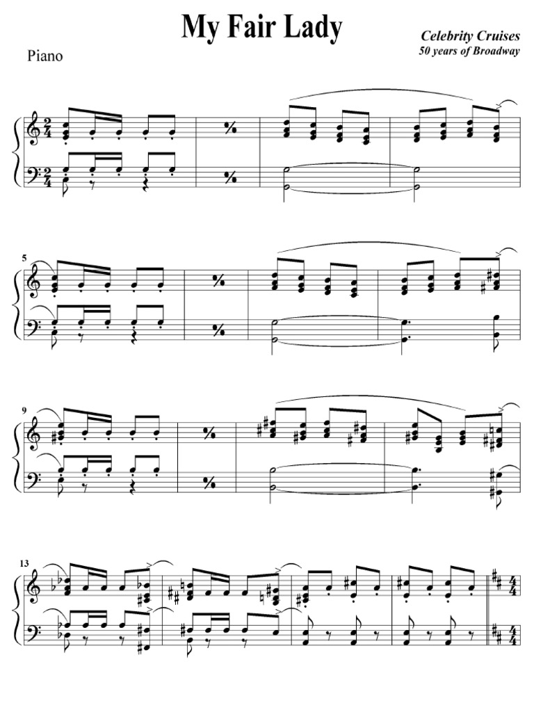 39 My Fair Lady | PDF