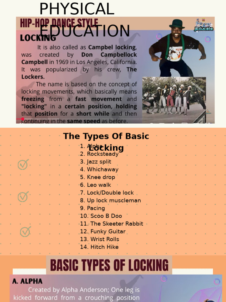 Locking Dance Moves Guide | PDF