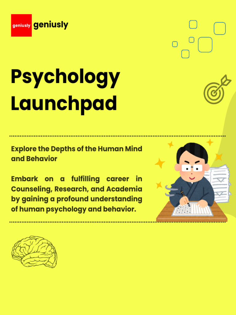 Psychology Launchpad (Geniusly) | PDF | Psychology | Psychologist