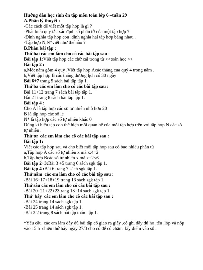 Chia sẻ bai-tap-on-tap-toan-lop-6-tuan-29-thom | PDF