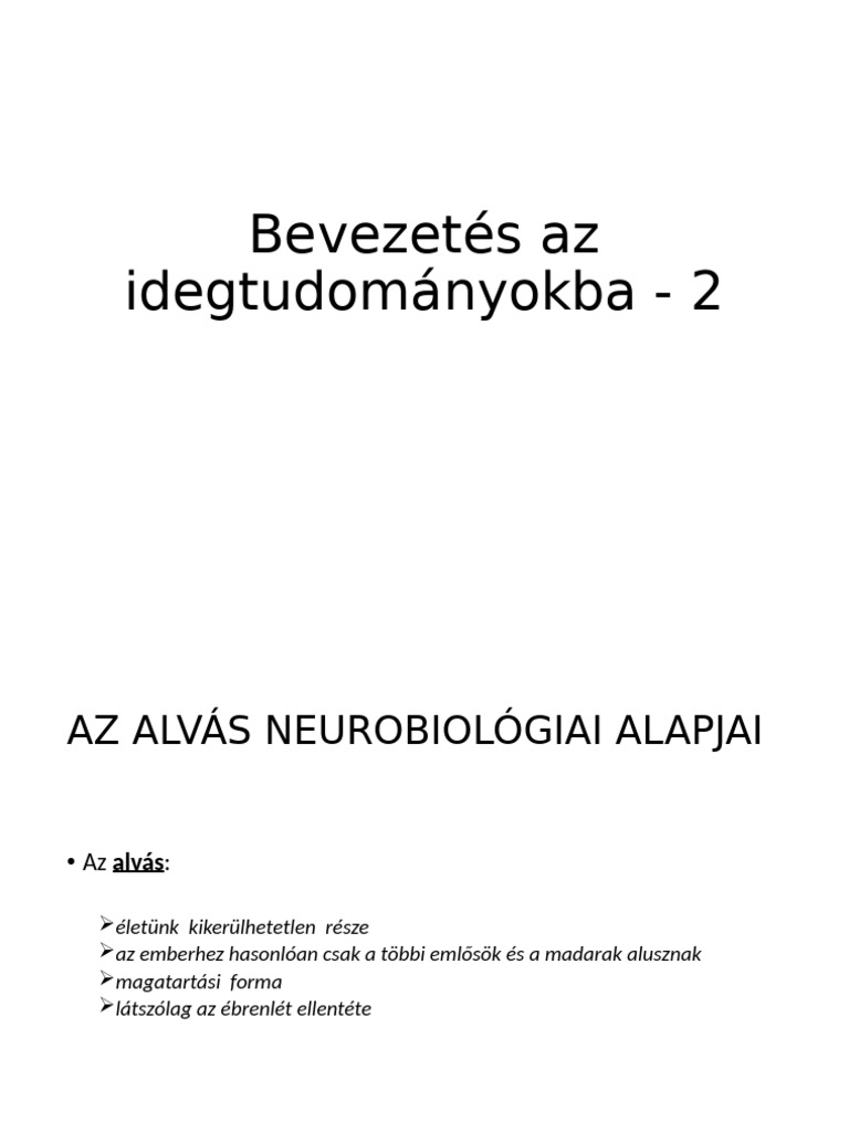 Neuro 2-2022 2023 - Hallgatók Által Bővített | PDF