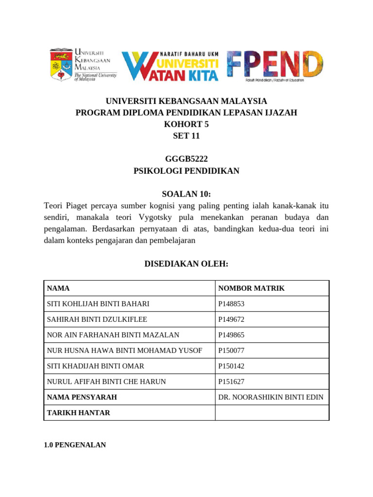 Psikologi Pendidikan | PDF