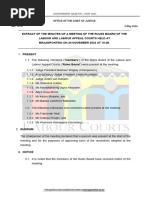 Zimbabwe Labour Court Rules 2017 | PDF | Mediation | Judgment (Law)
