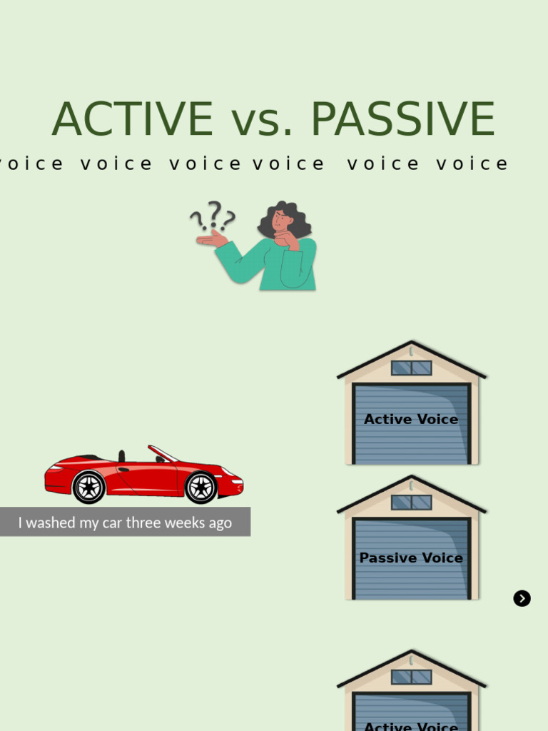 Active or Passive Voice 2 | PDF