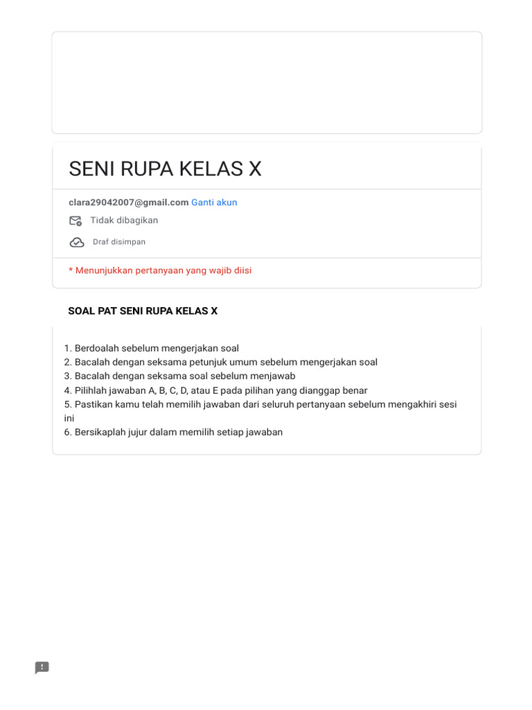 Seni Rupa Kelas X | PDF