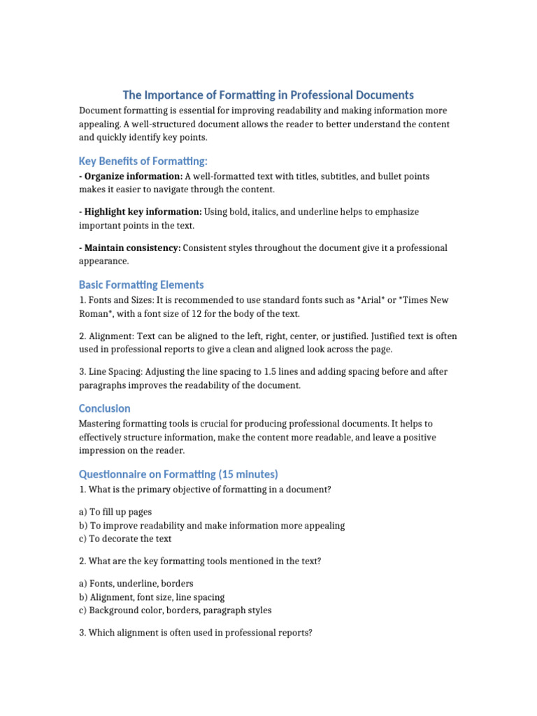 Preformatted_Text_with_Questionnaire | PDF