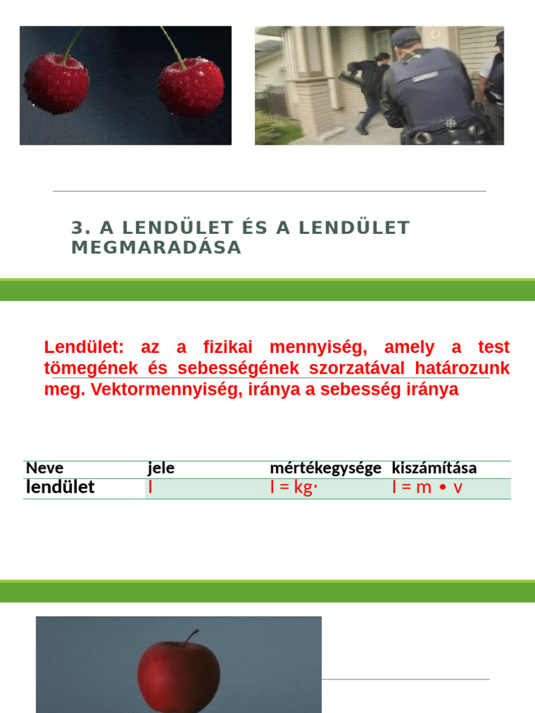 A Lendület És A Lendület Megmaradása | PDF