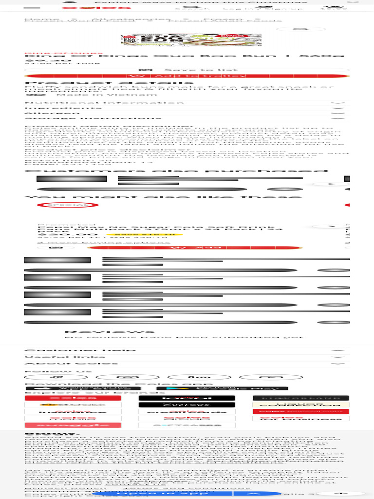 Search Buns Coles Report | PDF