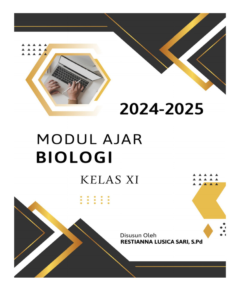 Modul Ajar XI Struktur Sel | PDF