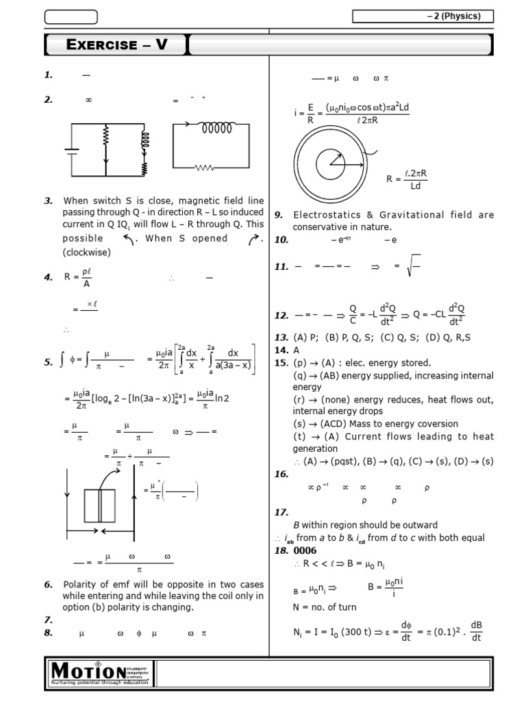 Exercise 5 | PDF | Quantity | Physical Quantities