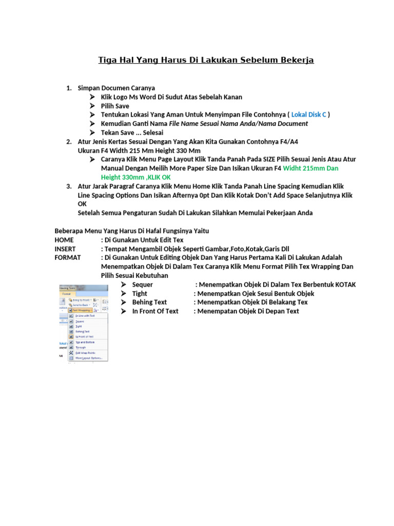 Modul Ms - Word | PDF