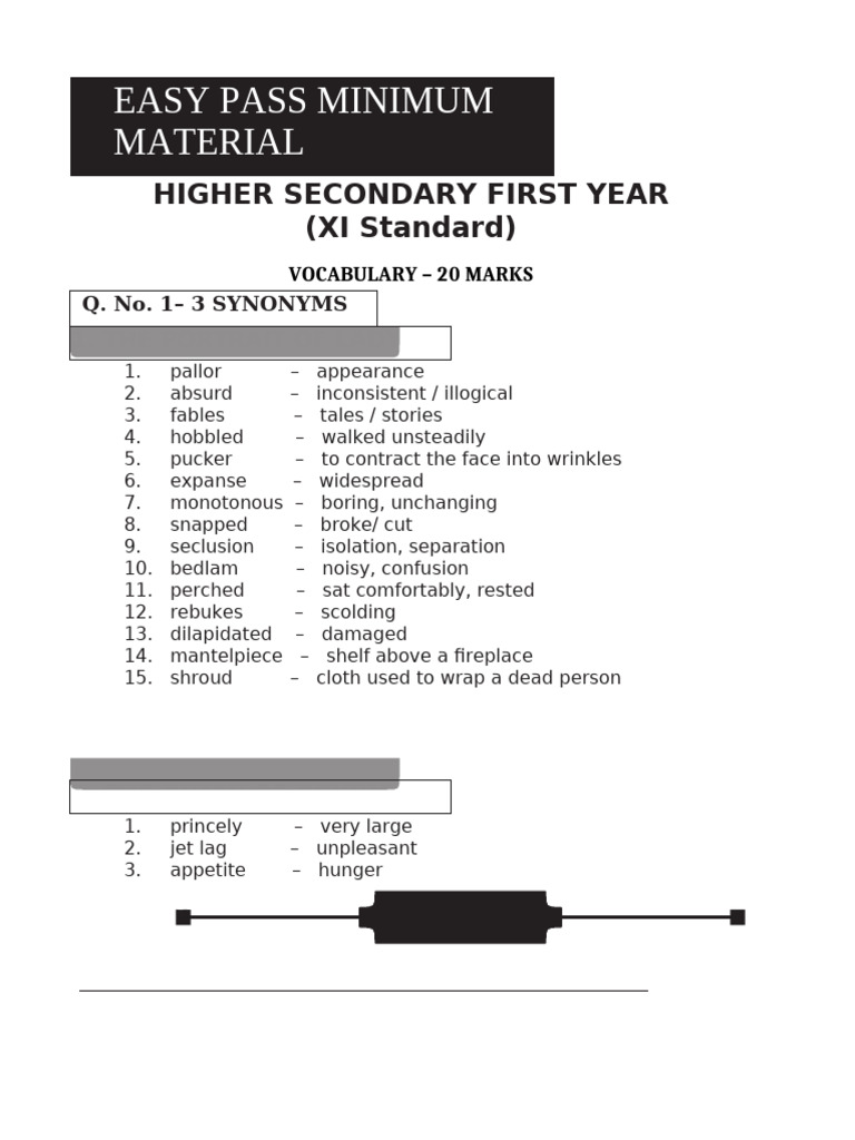 11 English One Words - 063411 | PDF | Grammatical Number | Noun