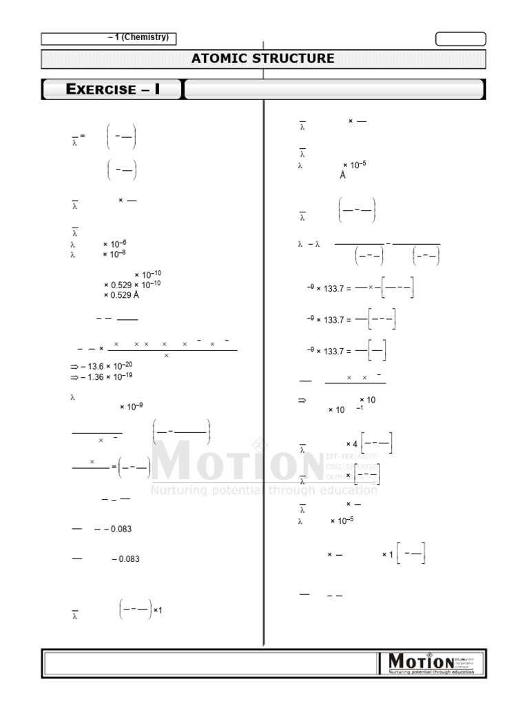 Chemistry Solutions for 4b Table | PDF | Electronvolt | Theoretical Physics