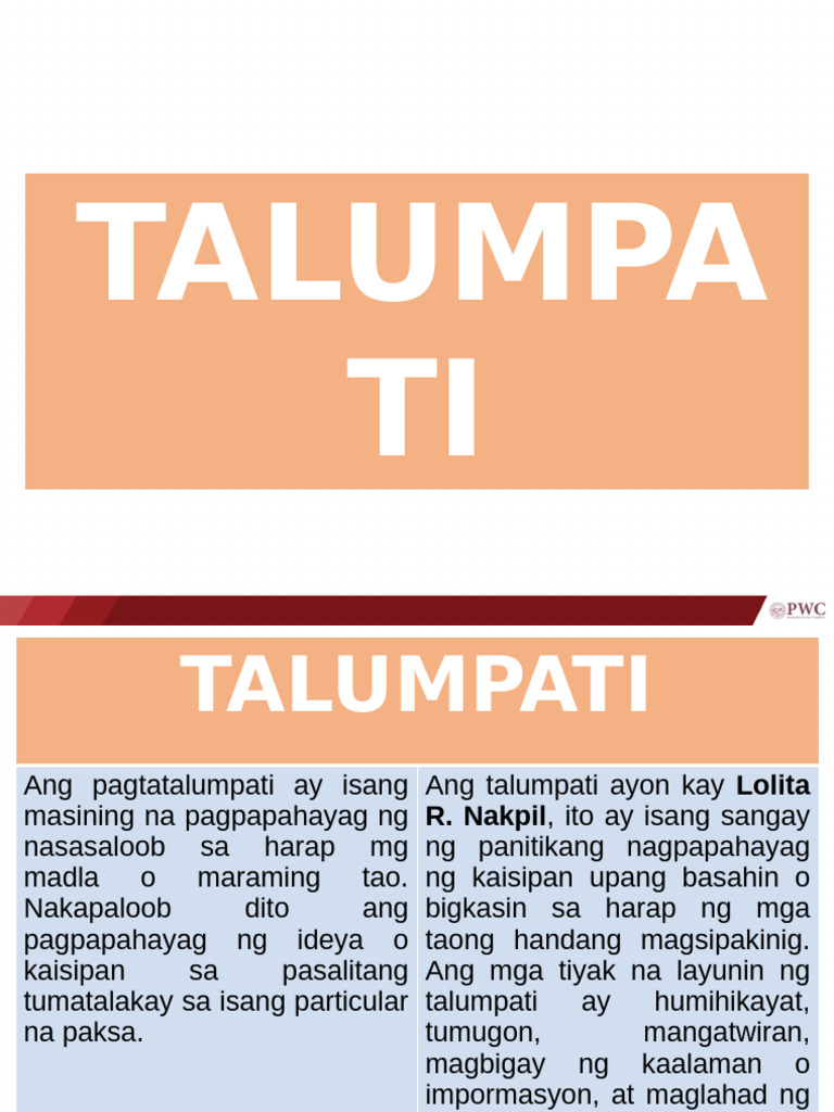 TALUMPATI | PDF
