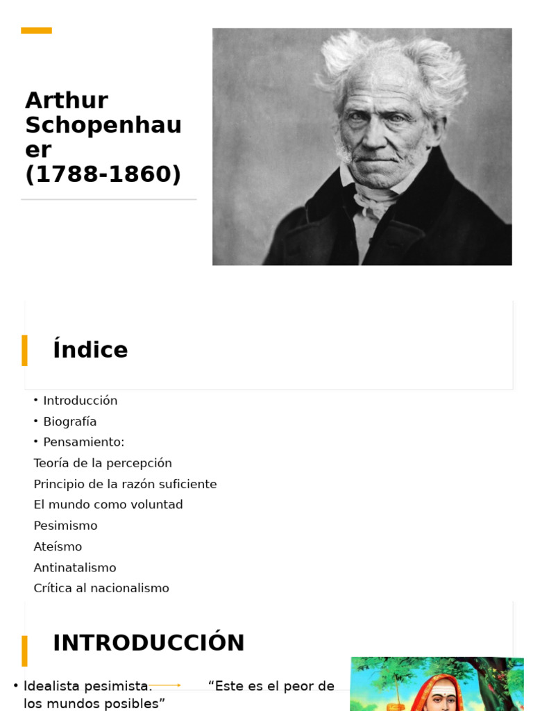 Arthur Schopenhauer | PDF | Arthur Schopenhauer | Epistemología
