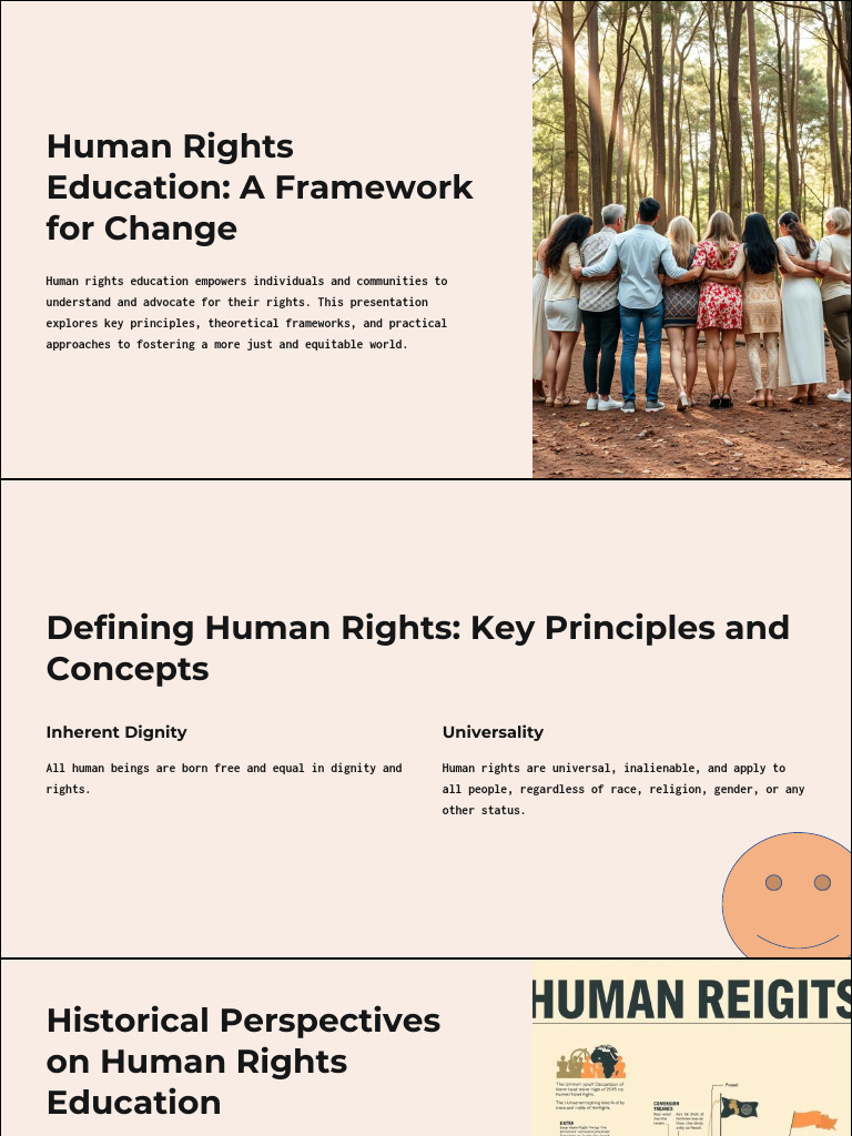 Human Rights Education A Framework For Change | PDF | Human Rights ...