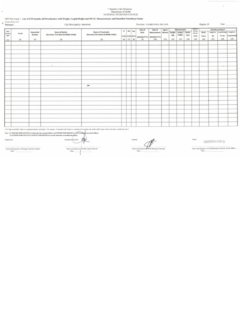 OPT Plus Form1 | PDF
