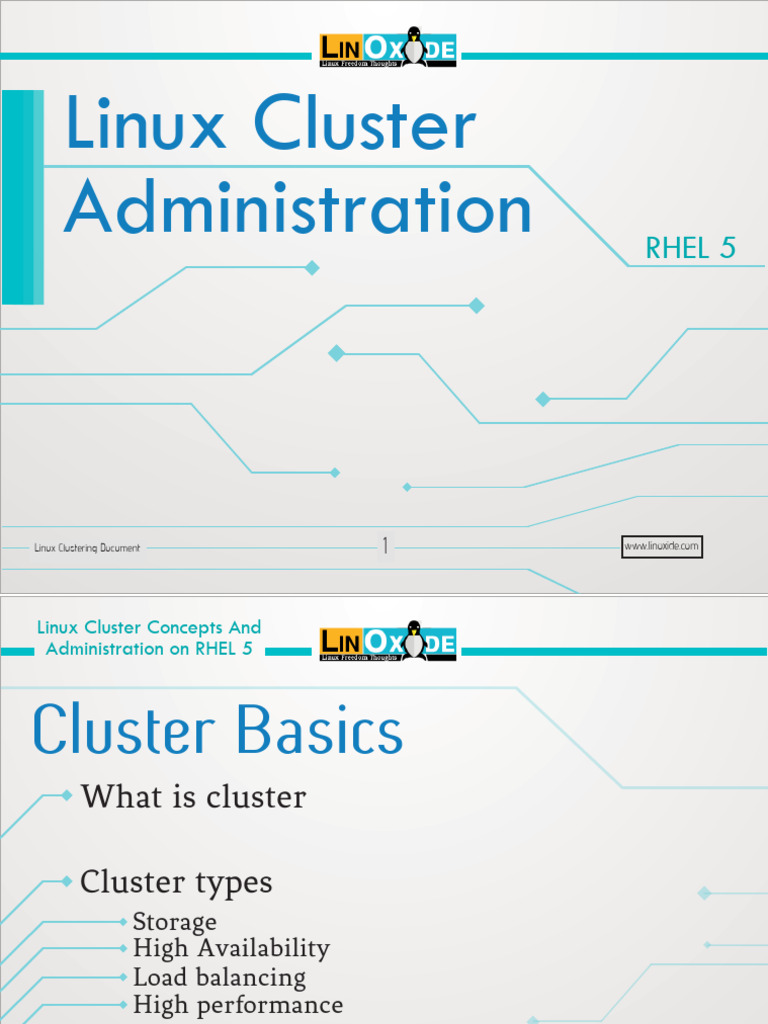 linux_cluster_concepts | PDF | Computer Cluster | Concurrent Computing