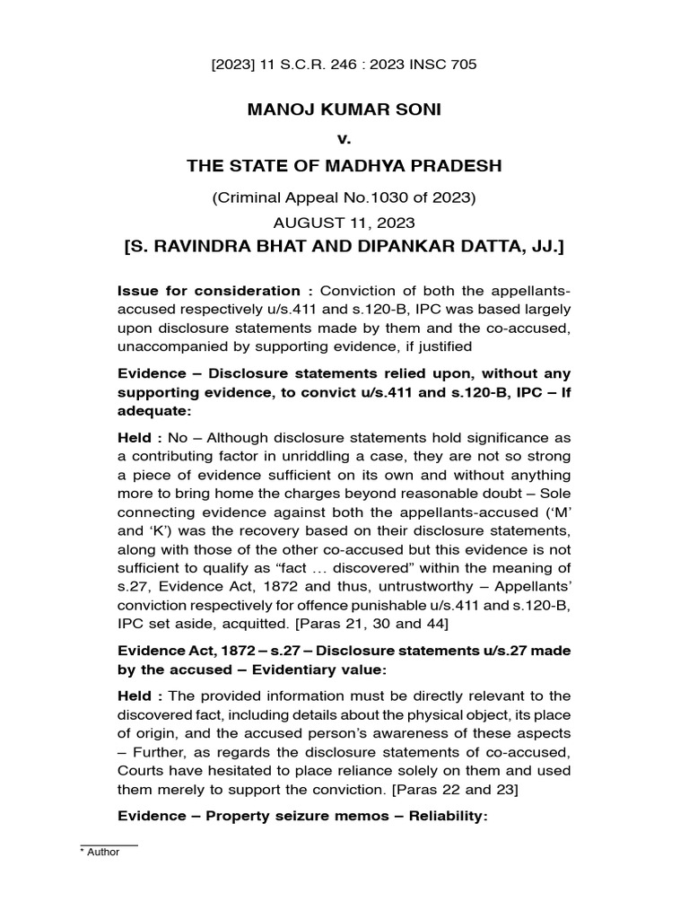 Admin - Judgement - File - Judgement - PDF - 2023 - Volume 11 - Part I ...