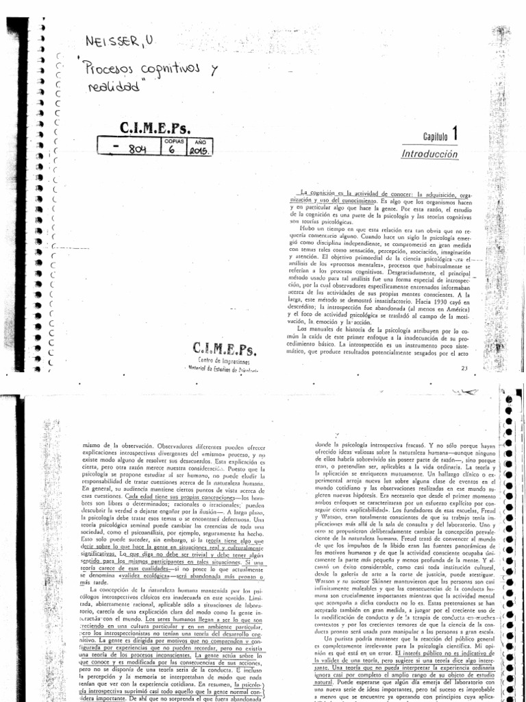 NEISSER | PDF