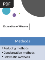 Blood Sugar Estimation via GOD-POD Method | PDF | Glucose | Hydrogen ...