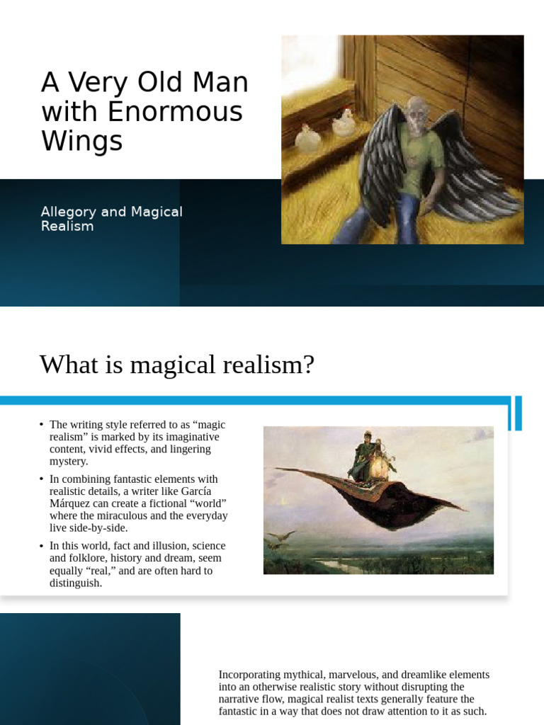 Magical Realism in García Márquez's Angel | PDF | Religious Belief And ...
