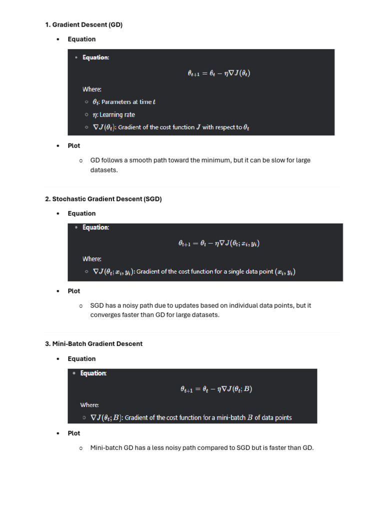 Equation GD | PDF