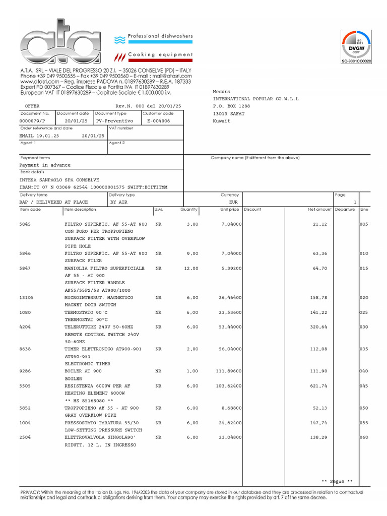 ATA ODV 2025 0000079P Rev000 | PDF | Building Automation | Machines