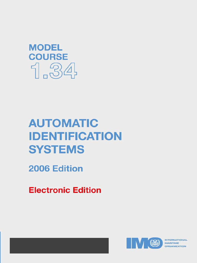 24 Model Course 1.34 Automatic Identification Systems, 2006 Edition | PDF | Simulation