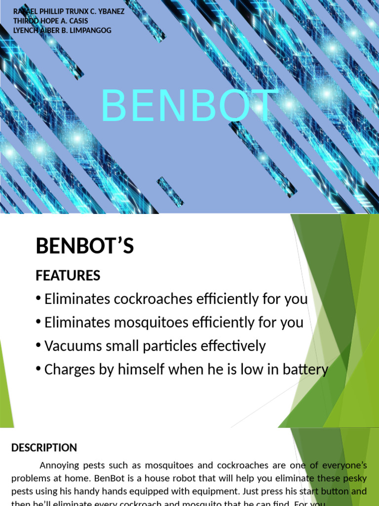 BenBot: Smart Pest Control Robot | PDF | Ultrasound