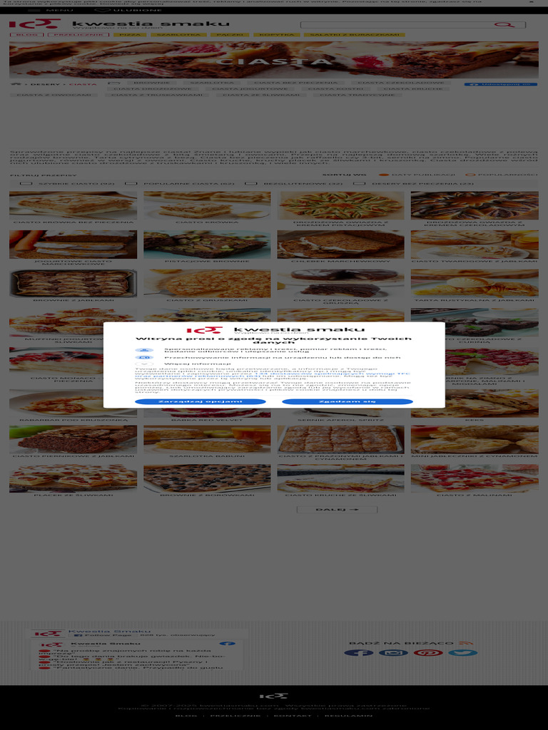 Ciasta Kwestia Smaku | PDF