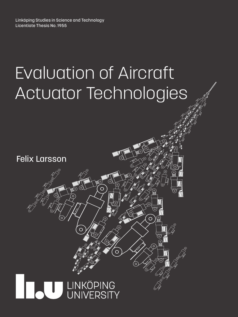 EVALUATION of Aircraft Actuator Technologies | PDF | Electric Motor | Aircraft Flight Control System