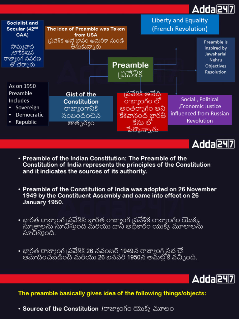 Preamble: Liberty and Equality (French Revolution) | PDF