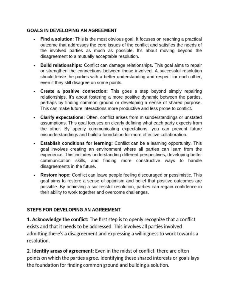 Effective Conflict Resolution Strategies | PDF | Social Psychology ...