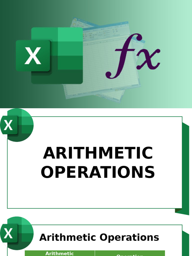 Module 4 - Lesson 3.1 Ms Excel Most Used Formula and Errors | PDF | Arithmetic | Elementary ...