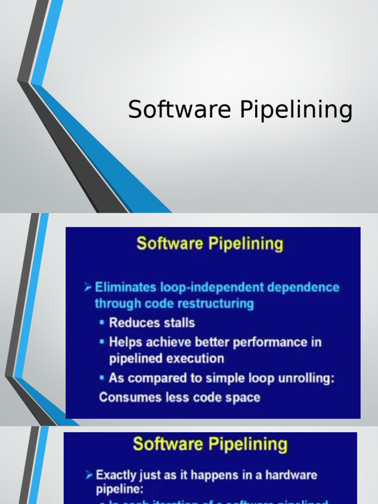 Software Pipelining | PDF