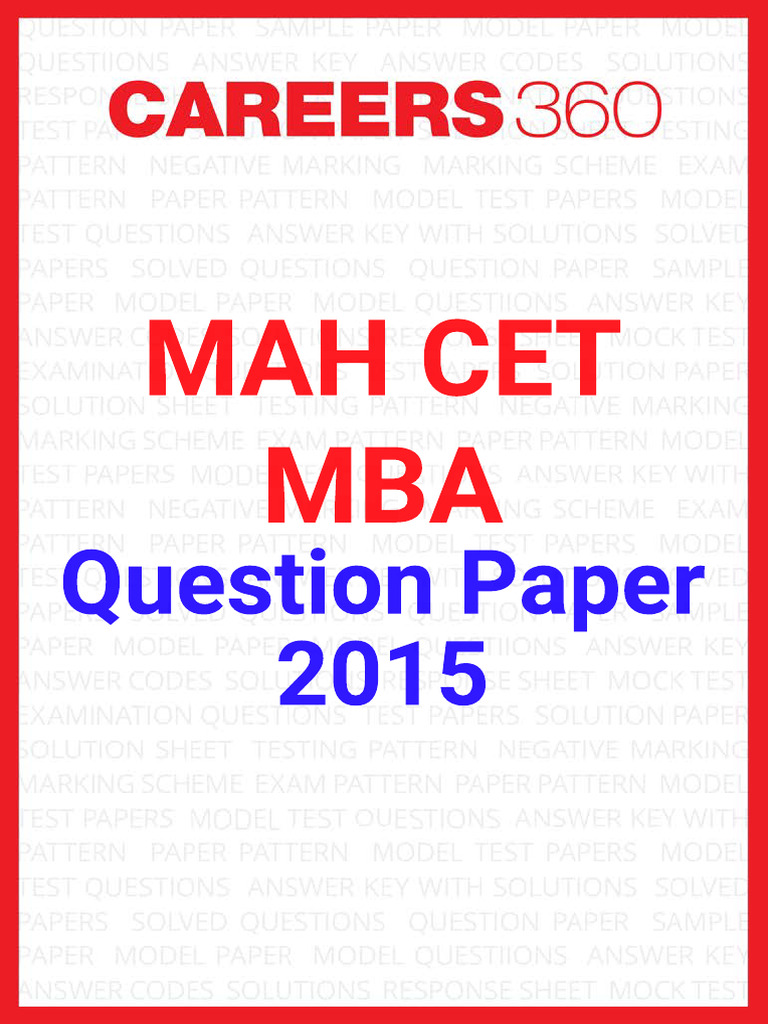 CAT QP 2015 2355645345 | PDF | Taxes | Government Of India