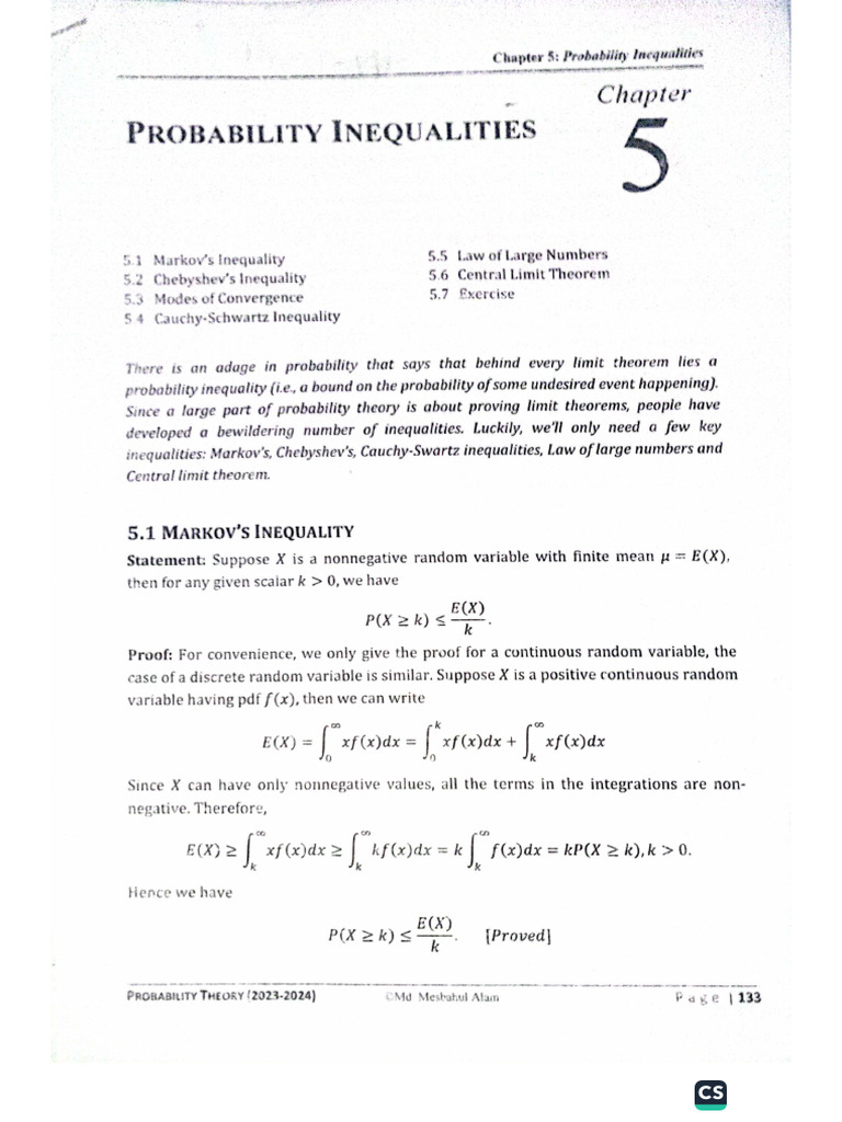Probability Sheet-05. | PDF